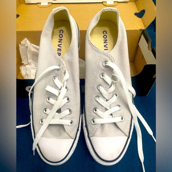 Converse | Shoes | Converse Chuck Taylor All Star Sneakers Grey | Poshmark